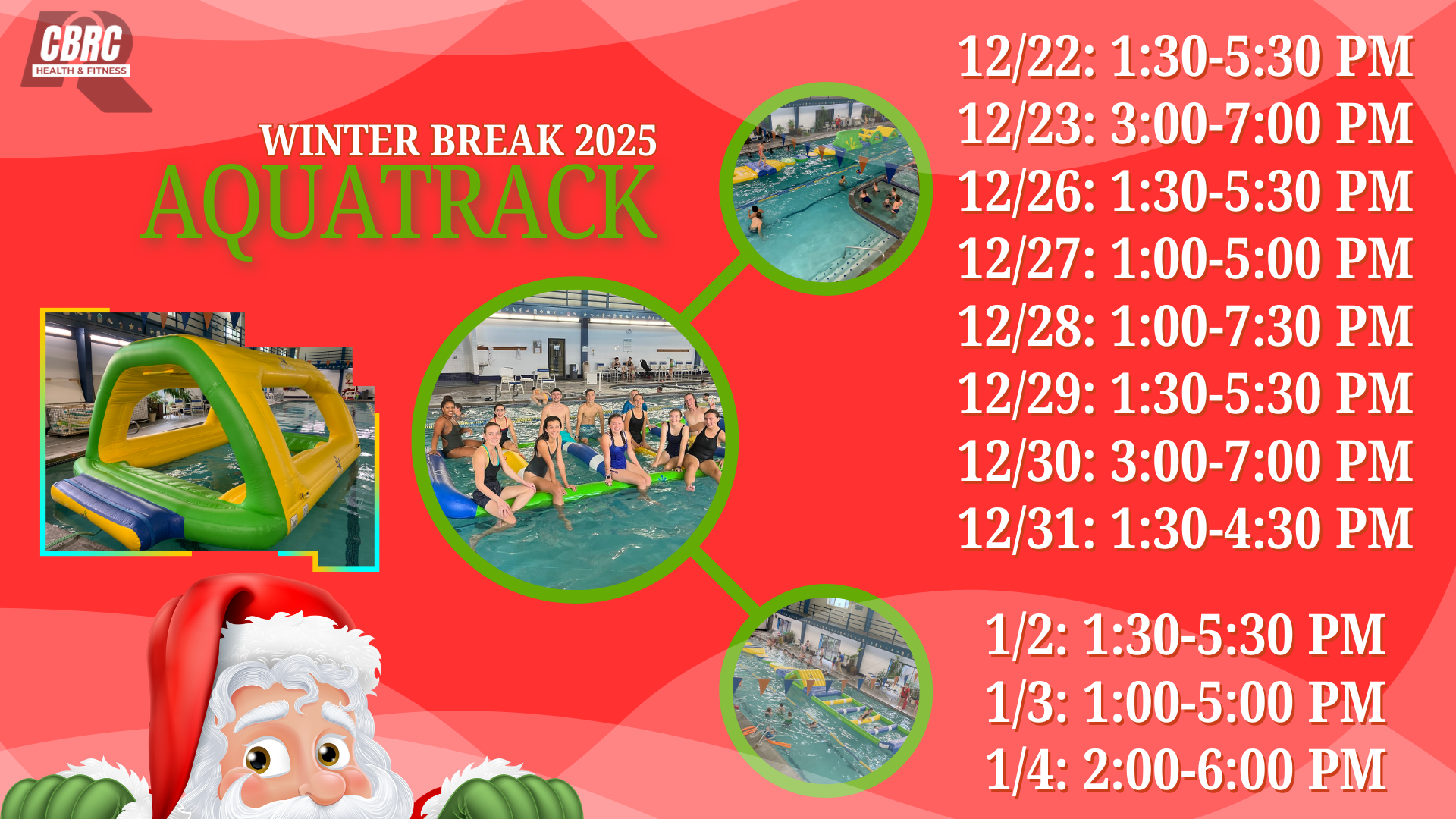 winter break - CBRC Health & Fitness